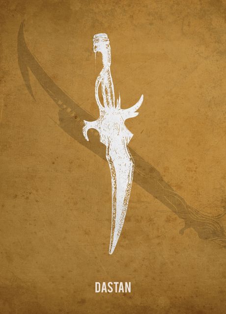 'Legendary Weapons - Dastan's Dagger of Time' Poster, picture, metal ...