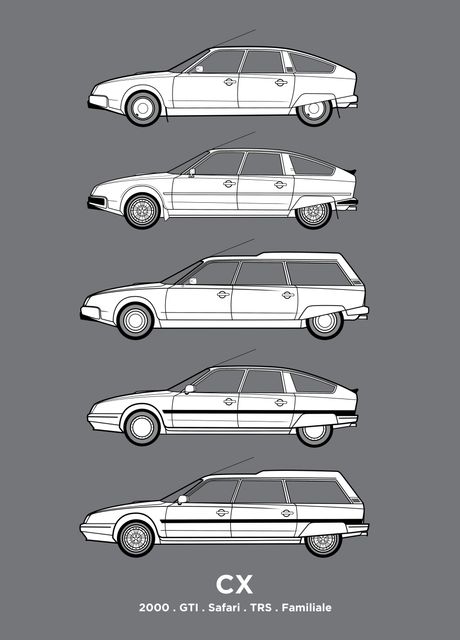 'Part of my Classic Car Profiles collection, this design ... ' Poster ...