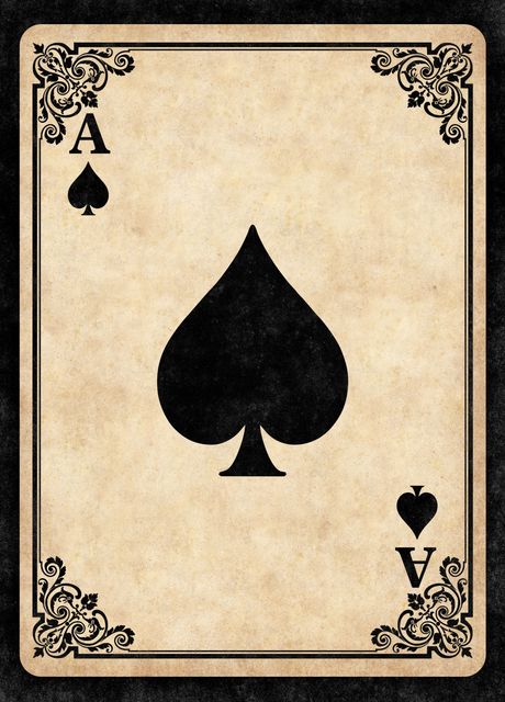 'Ace of Spades' Poster by Remus Brailoiu | Displate