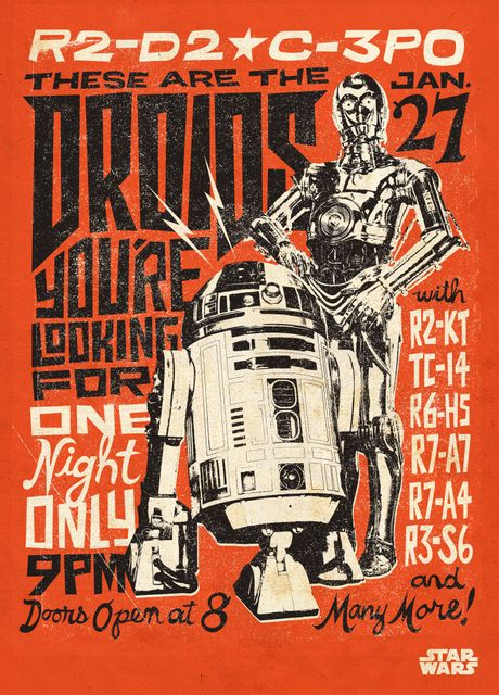 'Droids' Poster by Star Wars | Displate
