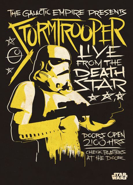 'Stormtrooper' Poster, picture, metal print, paint by Star Wars | Displate