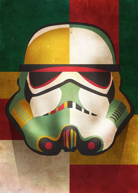 'Shapes' Poster, picture, metal print, paint by Star Wars | Displate