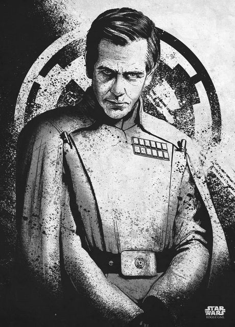 'Krennic' Poster, picture, metal print, paint by Star Wars | Displate