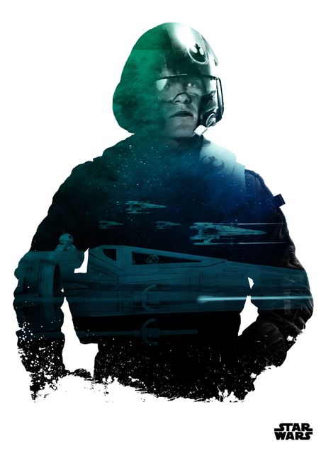 'Poe' Poster by Star Wars | Displate