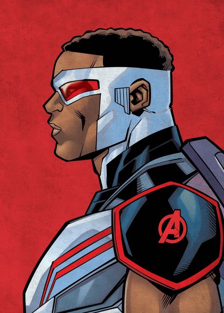 'Falcon' Poster by Marvel | Displate