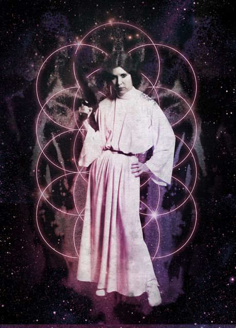'Princess Leia' Poster, picture, metal print, paint by Star Wars | Displate