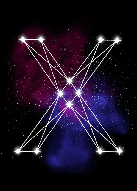 'Initial letter X' Poster, picture, metal print, paint by Alberto Perez ...