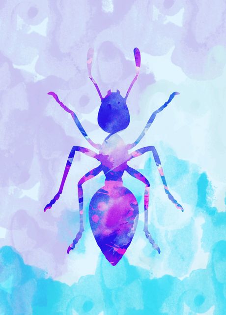 'Abstract Ant ' Poster by Amir Faysal | Displate