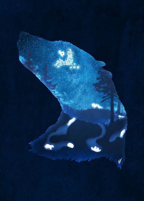 'Moon Badgers' Poster by Diogo Verissimo | Displate