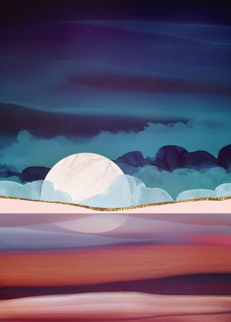 'Red Sea' Poster by SpaceFrog Designs | Displate