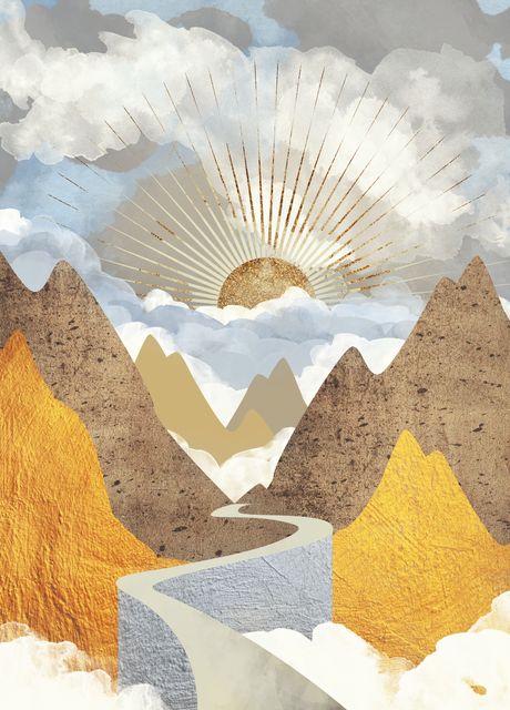 'Bright Future' Poster by SpaceFrog Designs | Displate