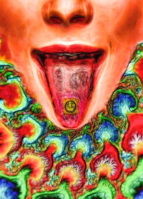 'LSD psychedelic trip ' Poster by VOODOO PRODUCTION | Displate