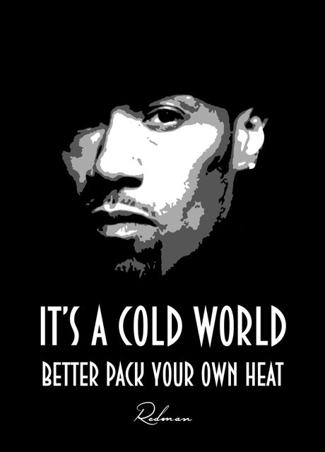 'Redman' Poster, picture, metal print, paint by BB Design | Displate