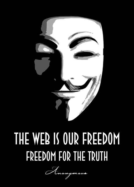 'Anonymous (Own Quote)' Poster by BB Design | Displate