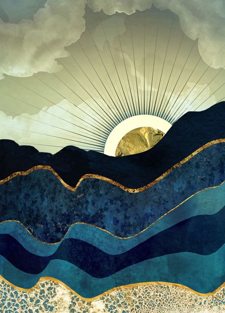 'Post Eclipse' Poster by SpaceFrog Designs | Displate