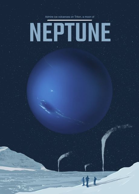 'Neptune' Poster by Mr Jackpots | Displate