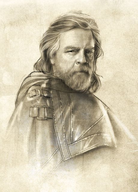 'Luke Skywalker' Poster by Star Wars | Displate