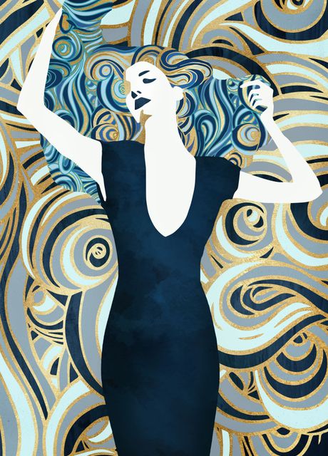 'Inner Beauty III' Poster by SpaceFrog Designs | Displate