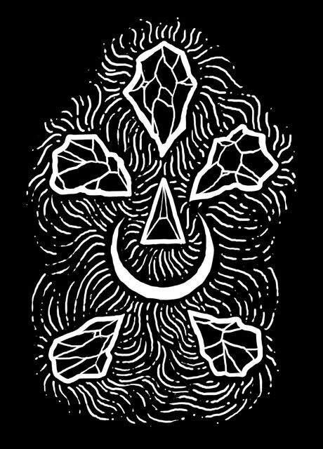 'Diamond night' Poster by design by sebrodbrick | Displate