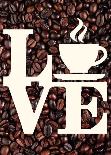 'Coffee Love' Poster, picture, metal print, paint by Antonio Camarena ...