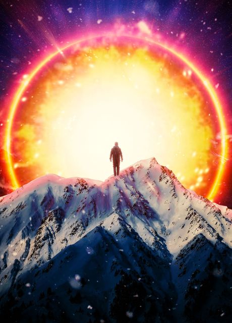 'The Fire Inside' Poster by seam less | Displate