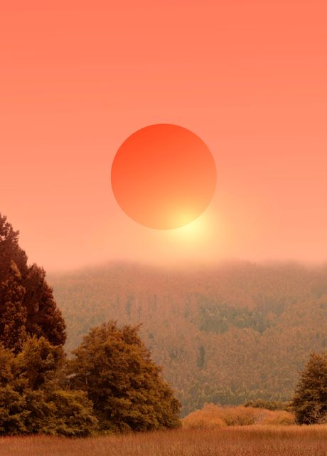 'Landscape & gradients VII' Poster by Viviana Gonzalez | Displate