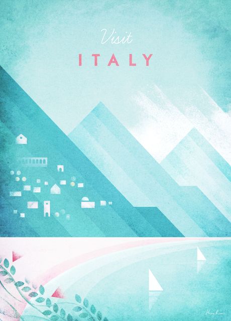 'Italy' Poster by Henry Rivers | Displate