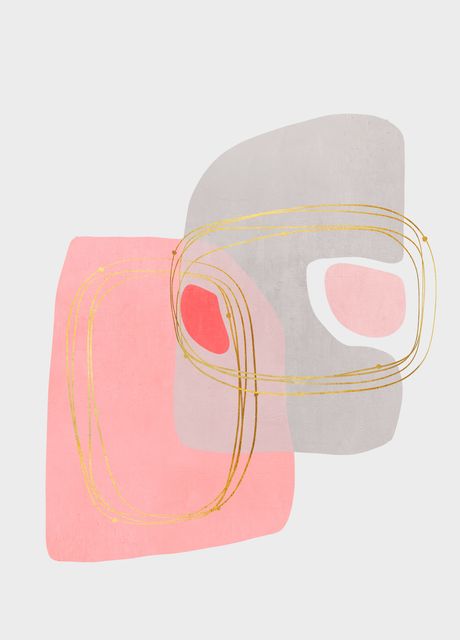 'Modern minimal forms 47' Poster by Yolanda Vargas | Displate