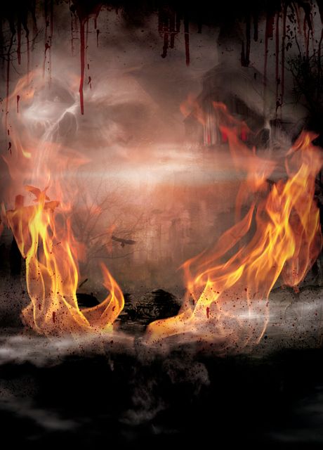 'Flaming Heat Blaze' Poster by David Botley | Displate