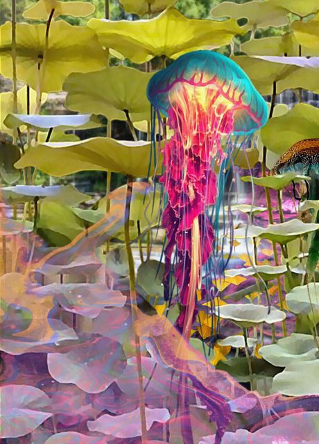 'Peaceful World' Poster by Thomas Becker | Displate