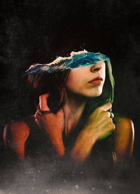 ' The Untameable Ocean' Poster by seam less | Displate