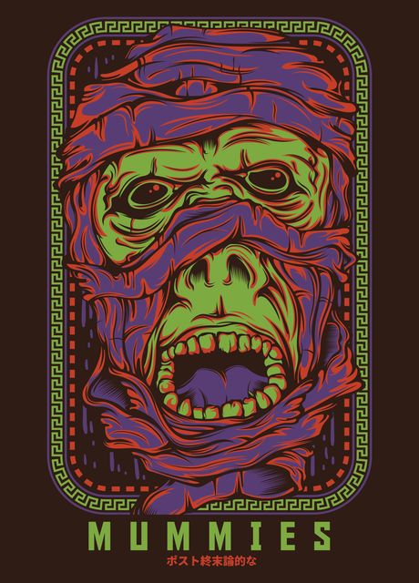 'Mummies' Poster by Ruslan Geliskhanov | Displate