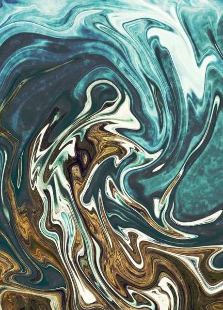 'Abstract Marble Painting ' Poster by Amir Faysal | Displate