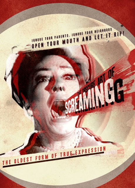 'art of screaming' Poster by Boris Rajic | Displate
