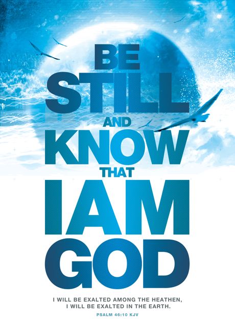 'Be Still' Poster by Chris Taylor | Displate