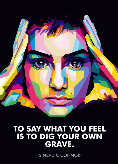 'Sinead Oconnor ' Poster by Oppa Rudy | Displate