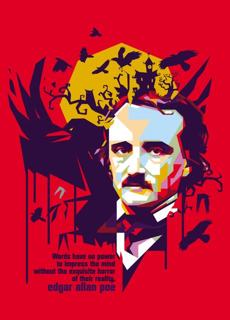 'EDGAR ALLAN POE' Poster by Popart PosterS | Displate