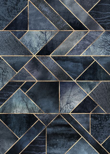 'Abstract Nature' Poster, picture, metal print, paint by Elisabeth ...