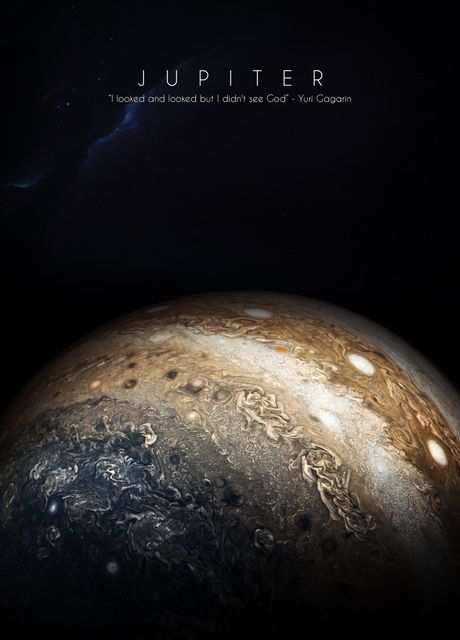 'Jupiter' Poster by DOA | Displate