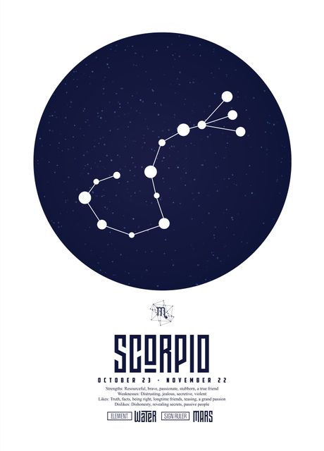 'Scorpio' Poster by Conceptual Photography | Displate