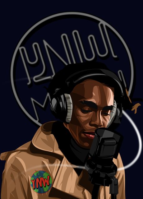 'YNW Melly' Poster by Athlehema by MochtretPro | Displate