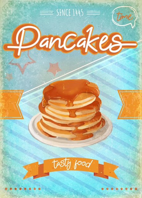 'Pancakes' Poster by Sunny Night | Displate