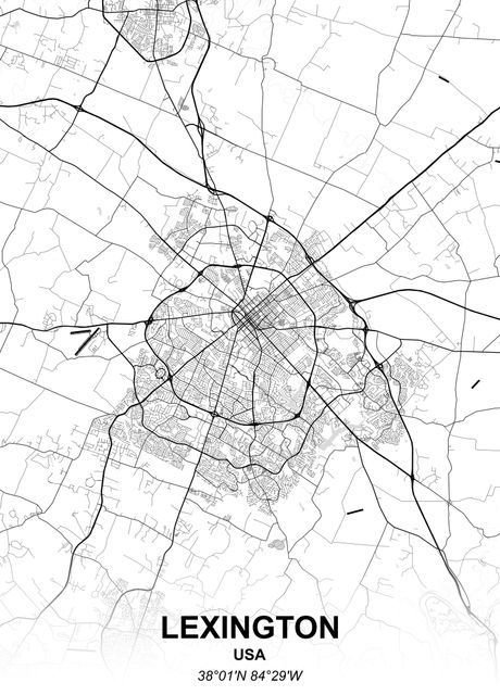 'Lexington USA' Poster by Iwoko | Displate