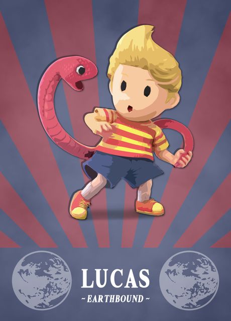 'Lucas Radial' Poster by Gemini Phoenix | Displate