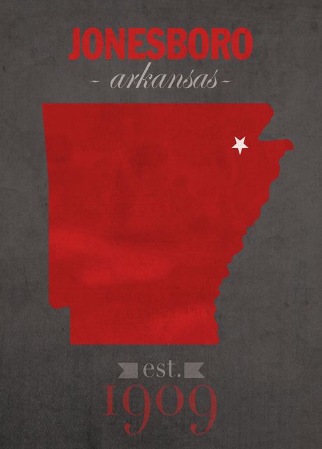 'University of Arkansas' Poster by Design Turnpike | Displate