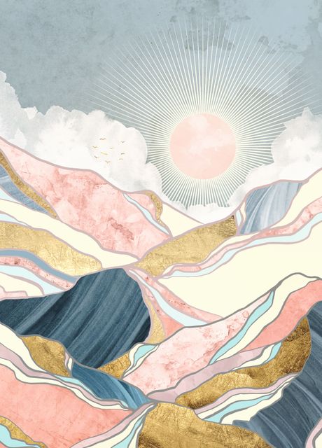 'Spring Morning' Poster by SpaceFrog Designs | Displate