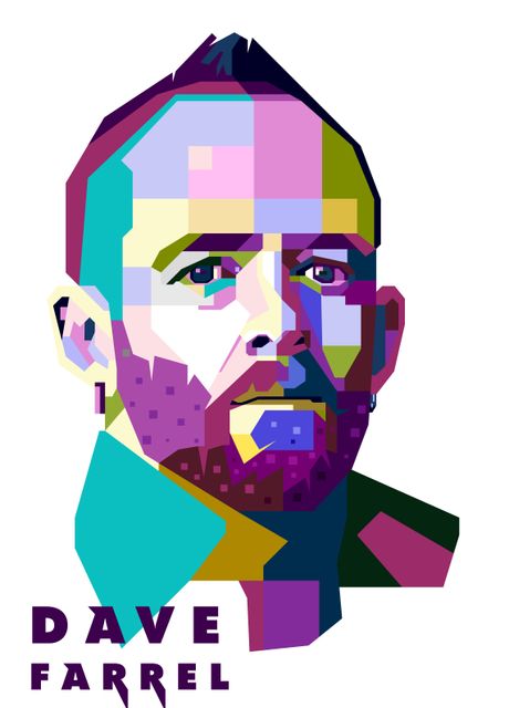 'Dave Farrel' Poster by Andri Ardianto | Displate