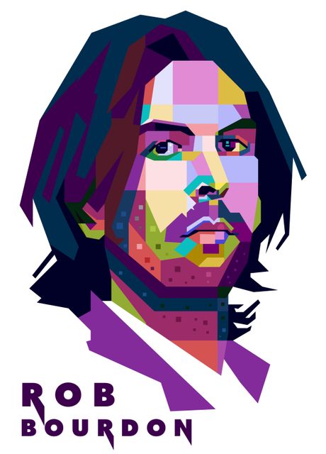 'Rob Bourdon' Poster by Andri Ardianto | Displate