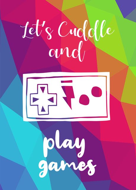 'Cuddle and Play Games 12' Poster by Maricris M | Displate