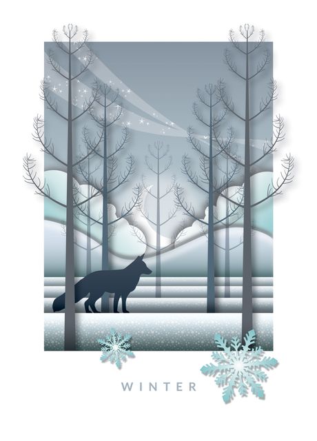 'Winter Time' Poster by donna mintey | Displate
